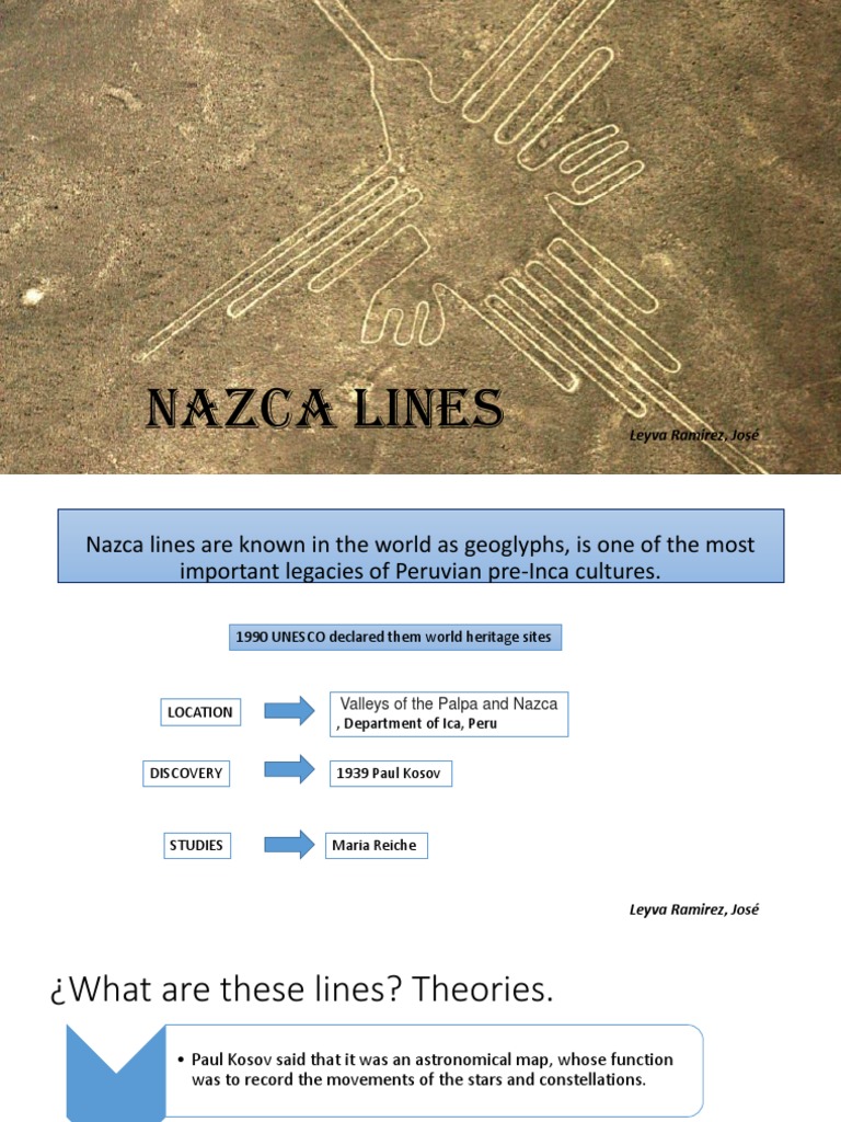 Nazca Lines: Leyva Ramirez, José | PDF