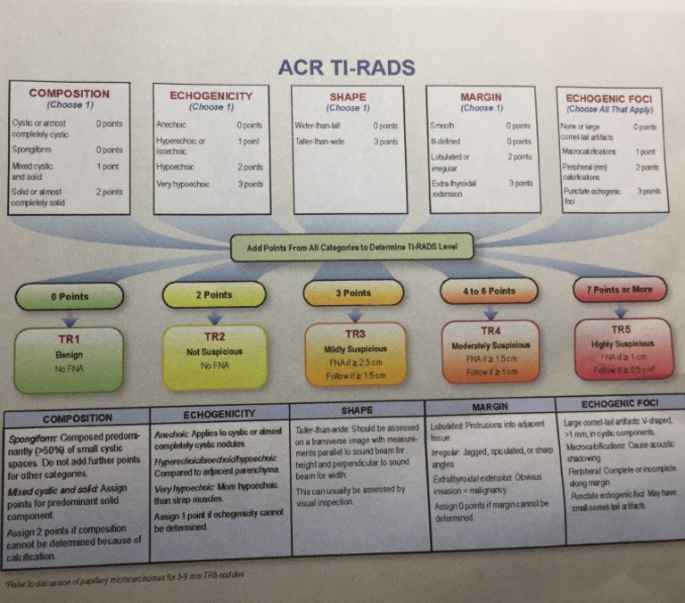 Thyroid Nodules TI-RADS | PDF