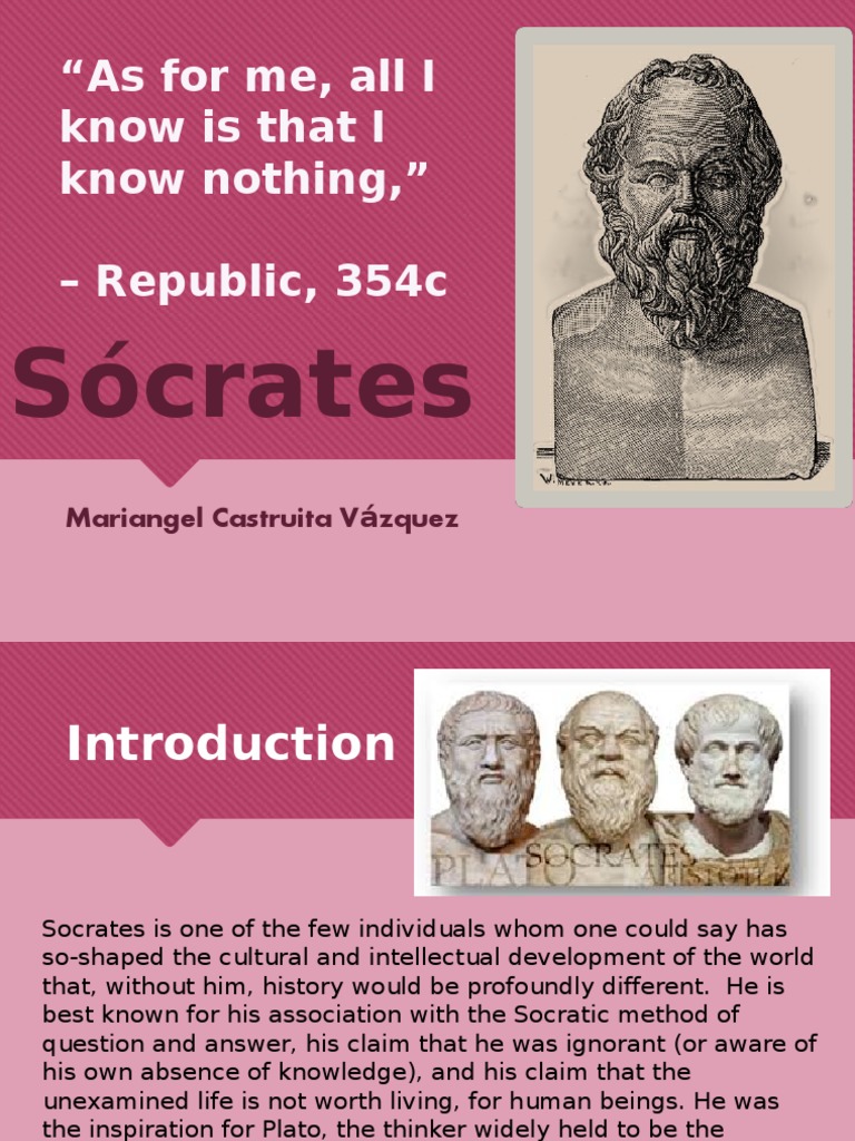 Sócrates.pptx | Socrates | Plato