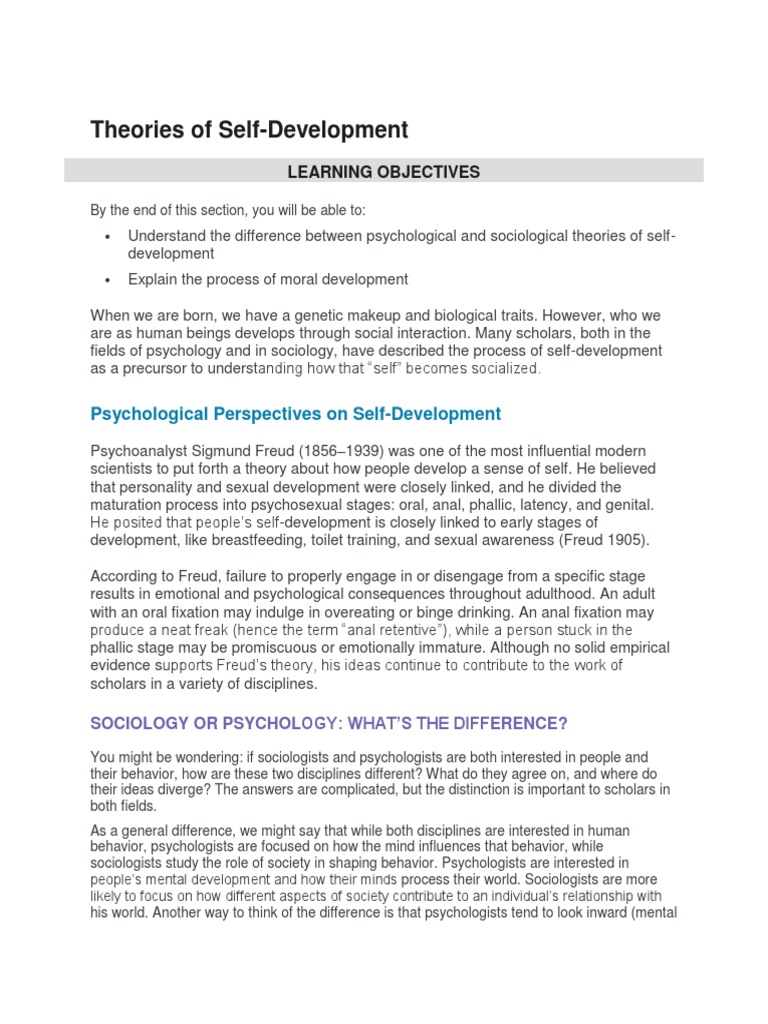 Theories of Self | Socialization | Sociology