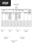 Experience Work Sheet Sample | PDF | Classroom | Teachers