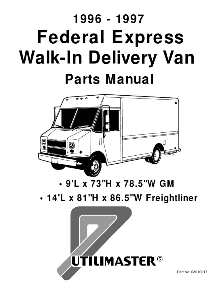 96-97 FedEx Express Body Parts Manual | PDF | Automobiles | Wheeled ...