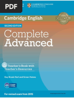 Complete Advanced Workbook With Answers | PDF