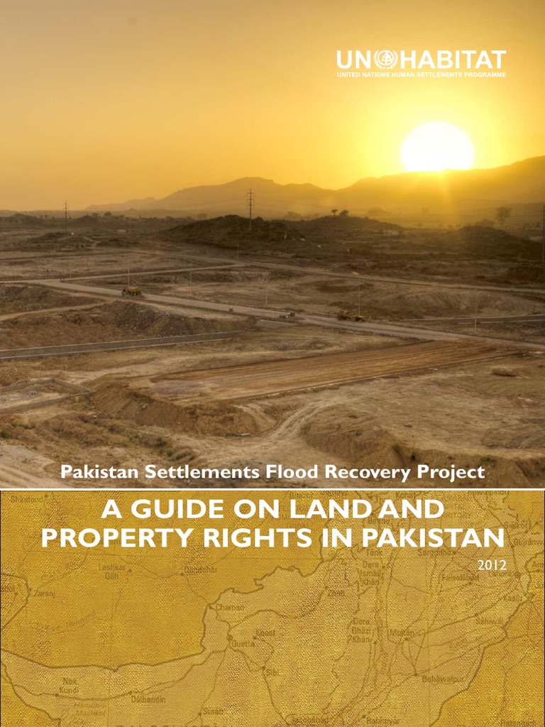 A Guide On Land and Property Rights in Pakistan 2012 | PDF | Ownership ...