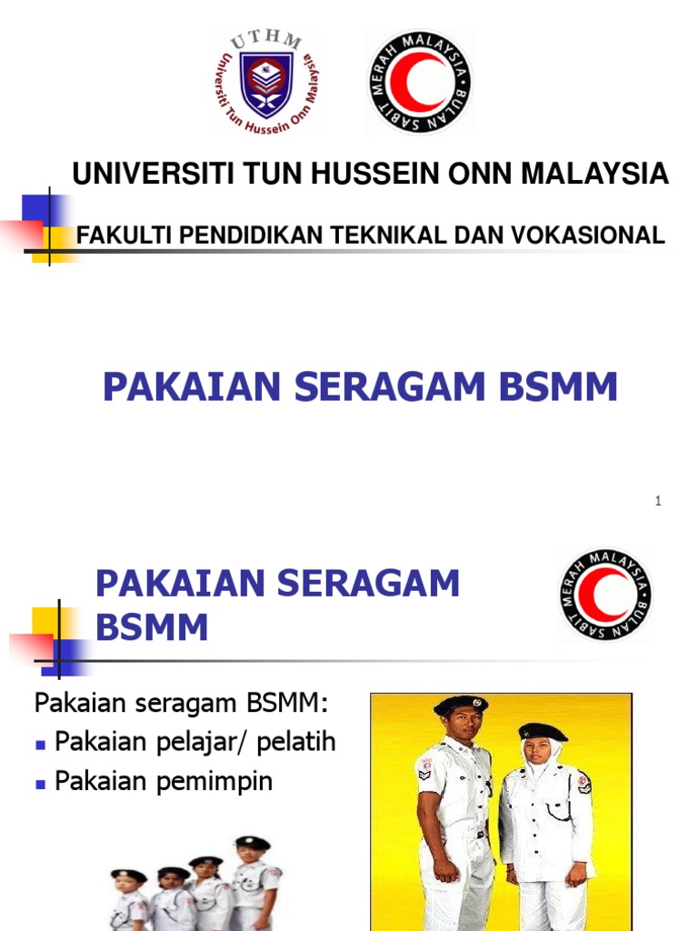 Pakaian Seragam PBSM-nota Pelajar | PDF