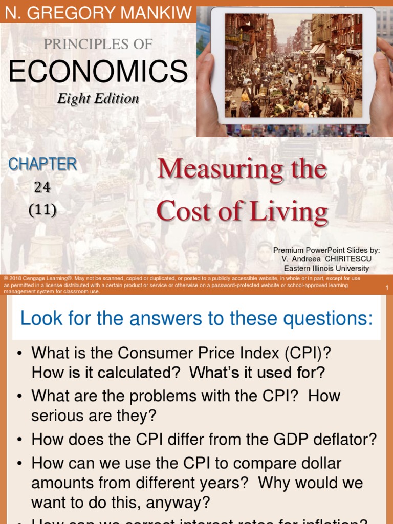 Econjn-0060-PremCh 11 (24) Measuring The Cost of Living | PDF | Real ...