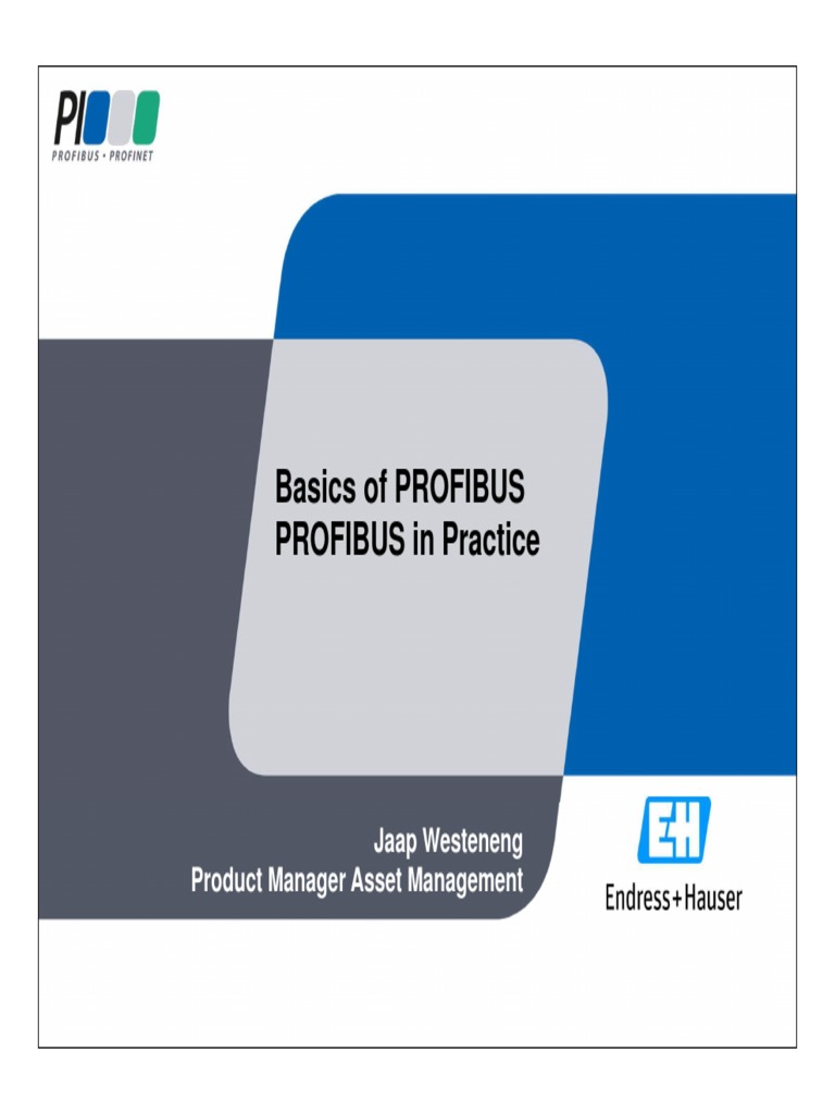 Basics of Profibus Profibus in Practice v111 | PDF | Telecommunications ...