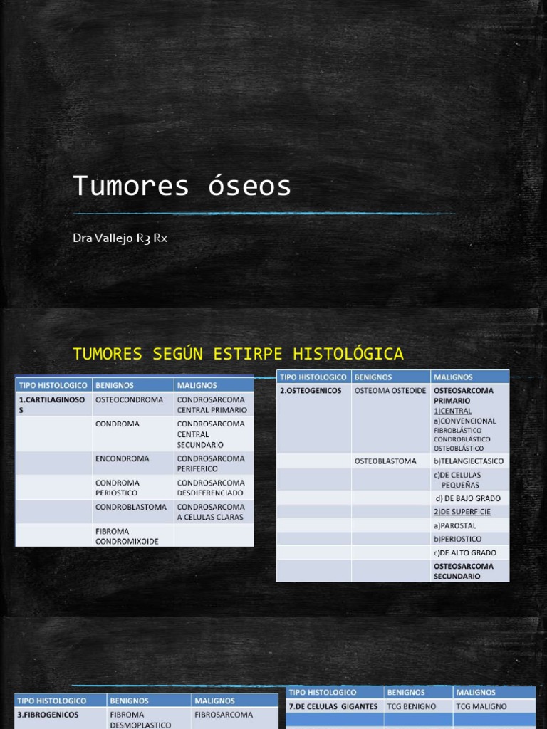 Tumores Oseos | PDF | Hueso | Ct Scan