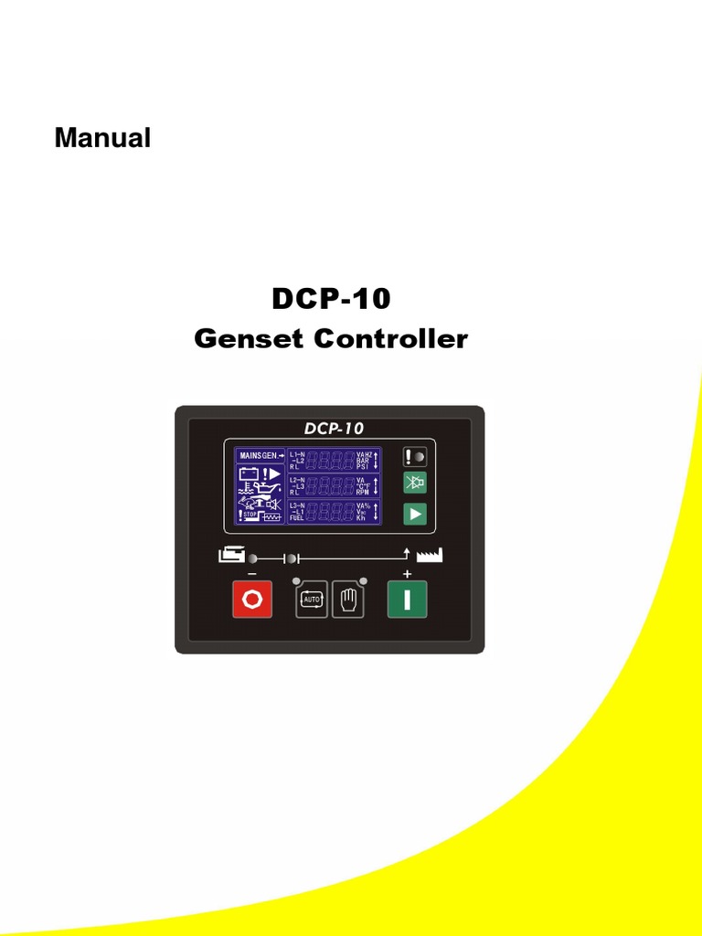 Manual DCP 10 | PDF | Relay | Switch