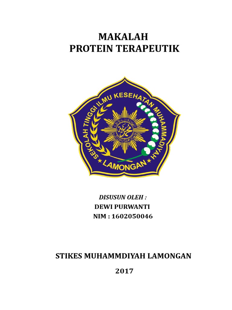 Makalah Protein Terapeutik | PDF