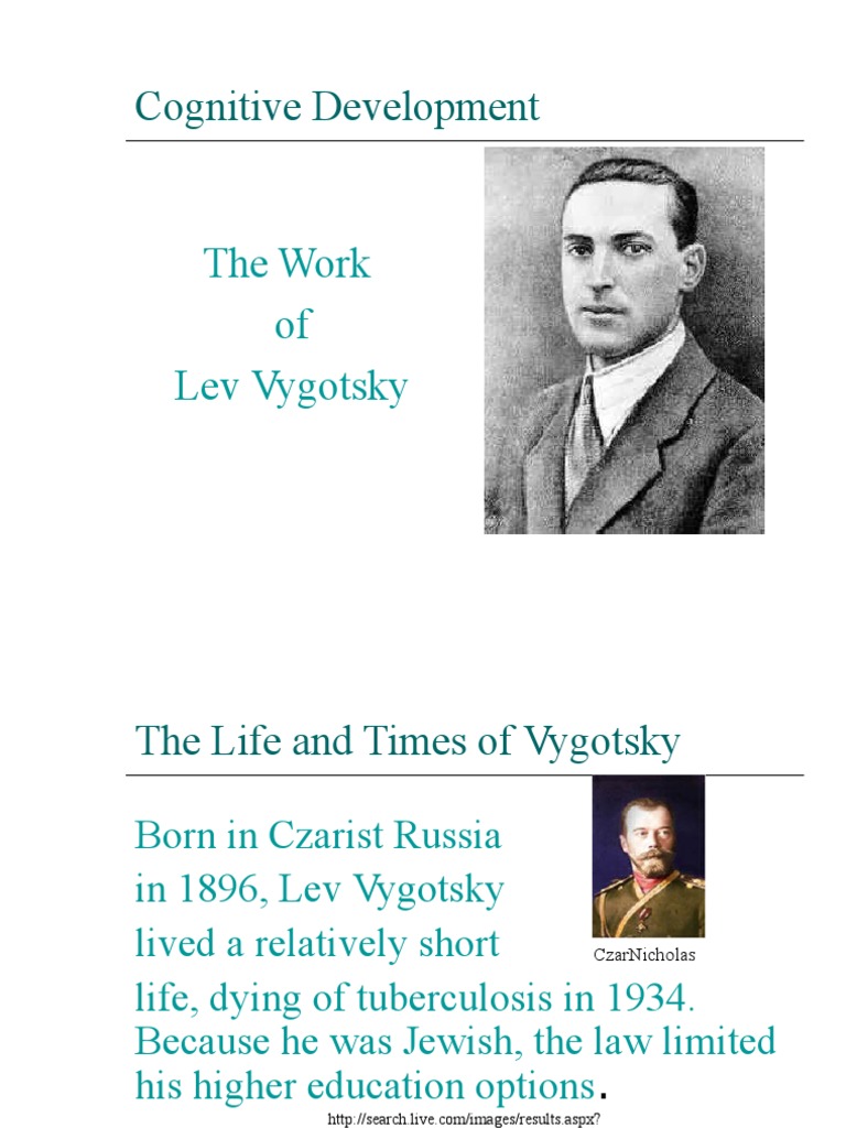 Cognitive Development: The Work of Lev Vygotsky | PDF | Educational ...