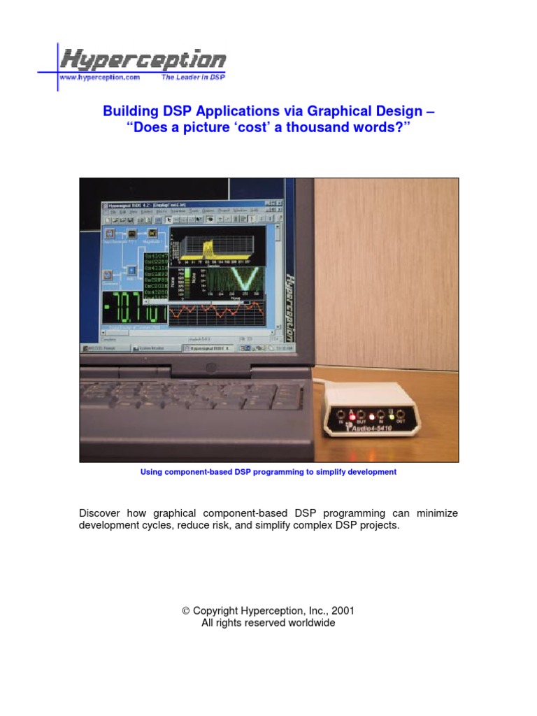 Building Dsp Apps By Hyperception Pdf Digital Signal Processor 1290