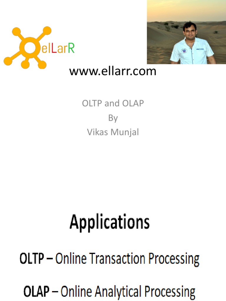 Oltp and Olap by Vikas Munjal | PDF