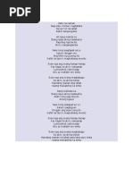 Lyrics of Ikaw | PDF