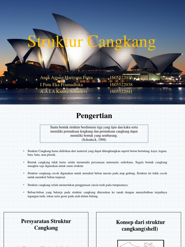 Panduan Struktur Cangkang dalam Arsitektur | PDF | Seni