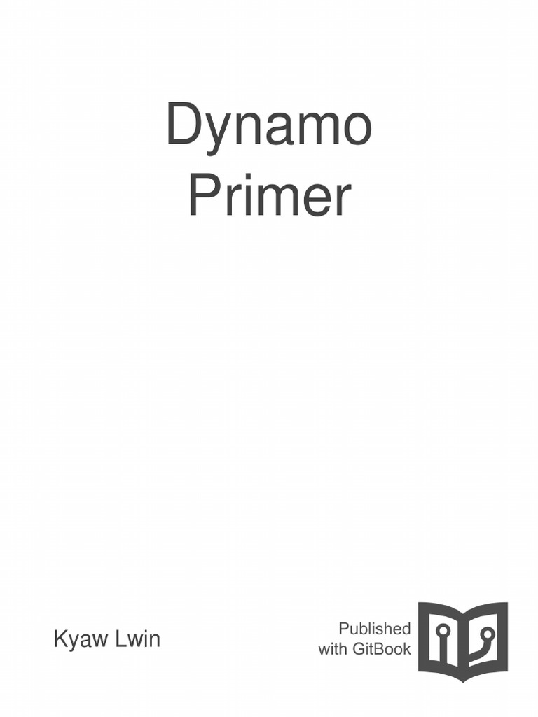 Dynamo Primer | PDF | Programa de computadora | Programación
