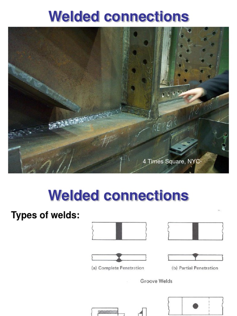 Design of Welded Connections in Steel | PDF