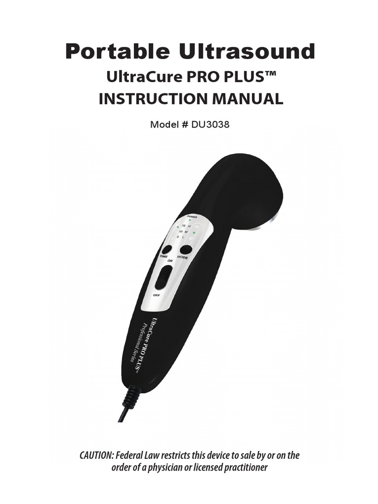 UltraCure Pro User Manual | PDF | Electromagnetic Compatibility ...