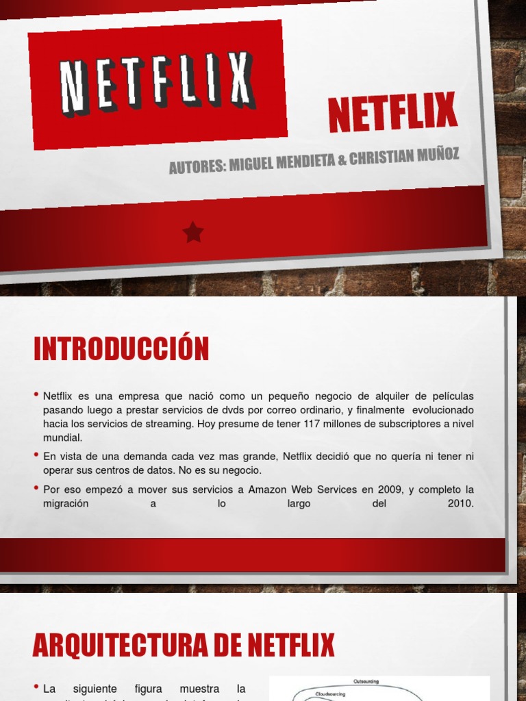 Arquitectura y Servicios de Netflix | PDF | Netflix | Gestión de ...