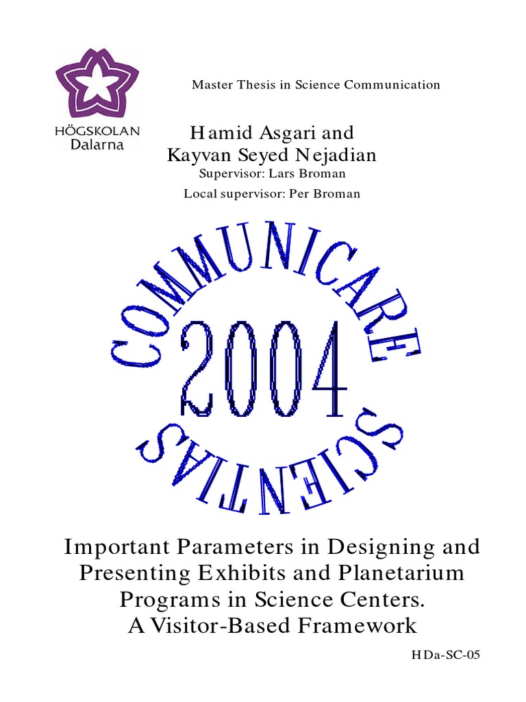 Hamid Asgari and Kayvan Seyed Nejadian | PDF | Museum | Learning