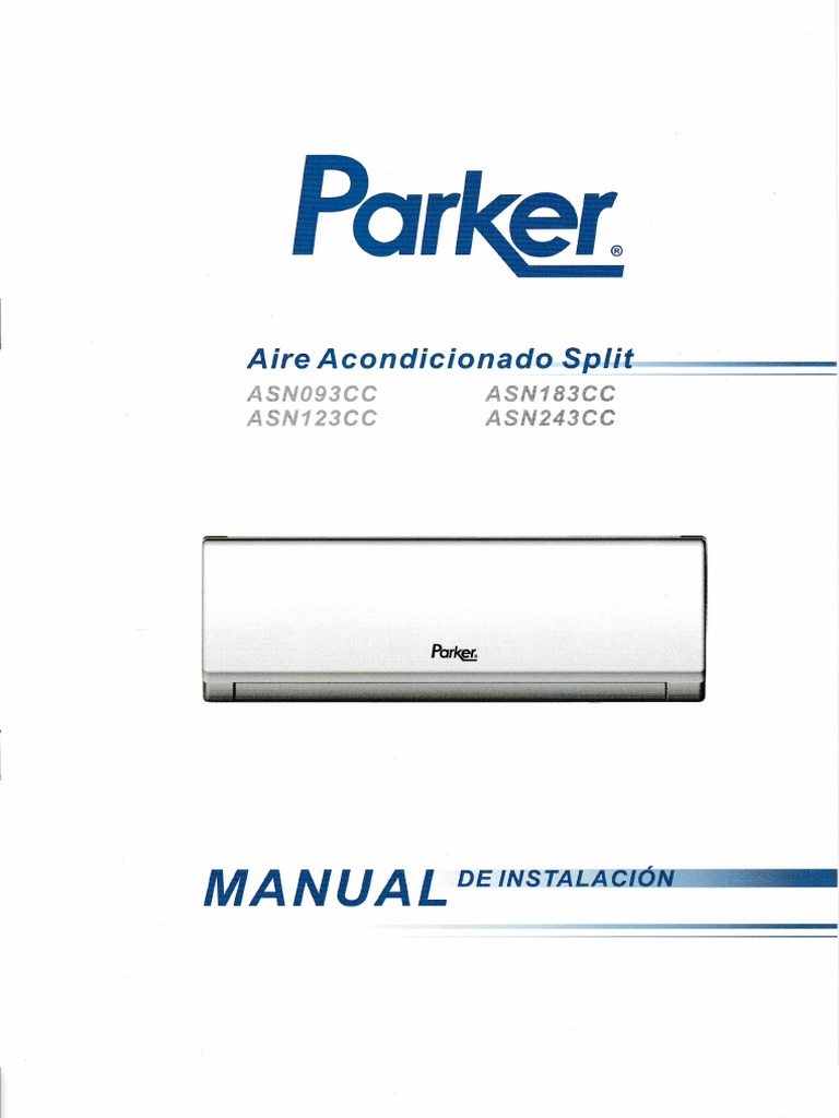 Manual Parker AA | PDF | Enchufes y tomas de corriente alterna | Bomba