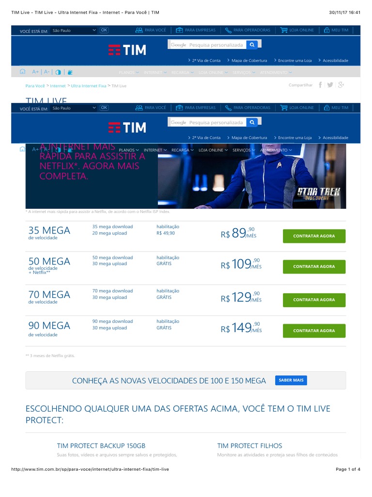 TIM Live | PDF | Wi-Fi | Internet