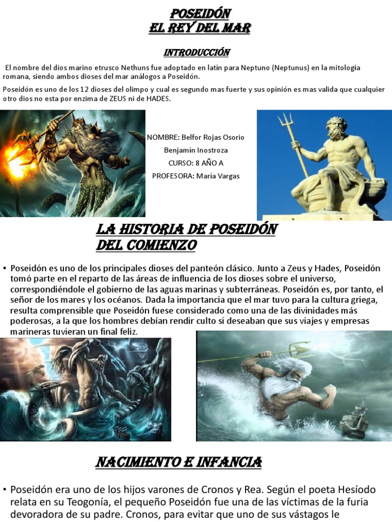 Poseidon | PDF | Troya | Zeus