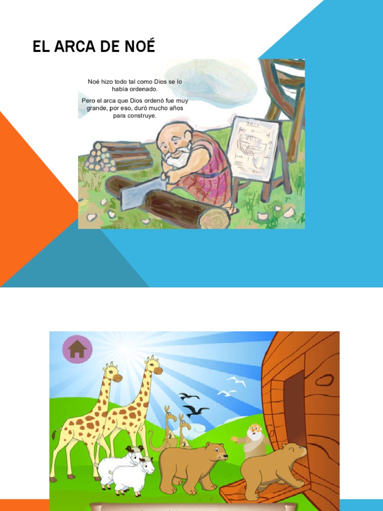 El Arca de Noé Actividades para Pre Kinder | PDF
