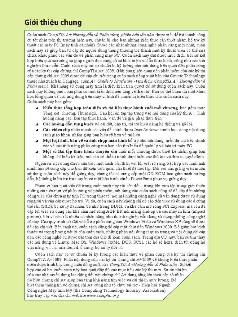 Sach Bao Tri Gioi Thieu Chung | PDF