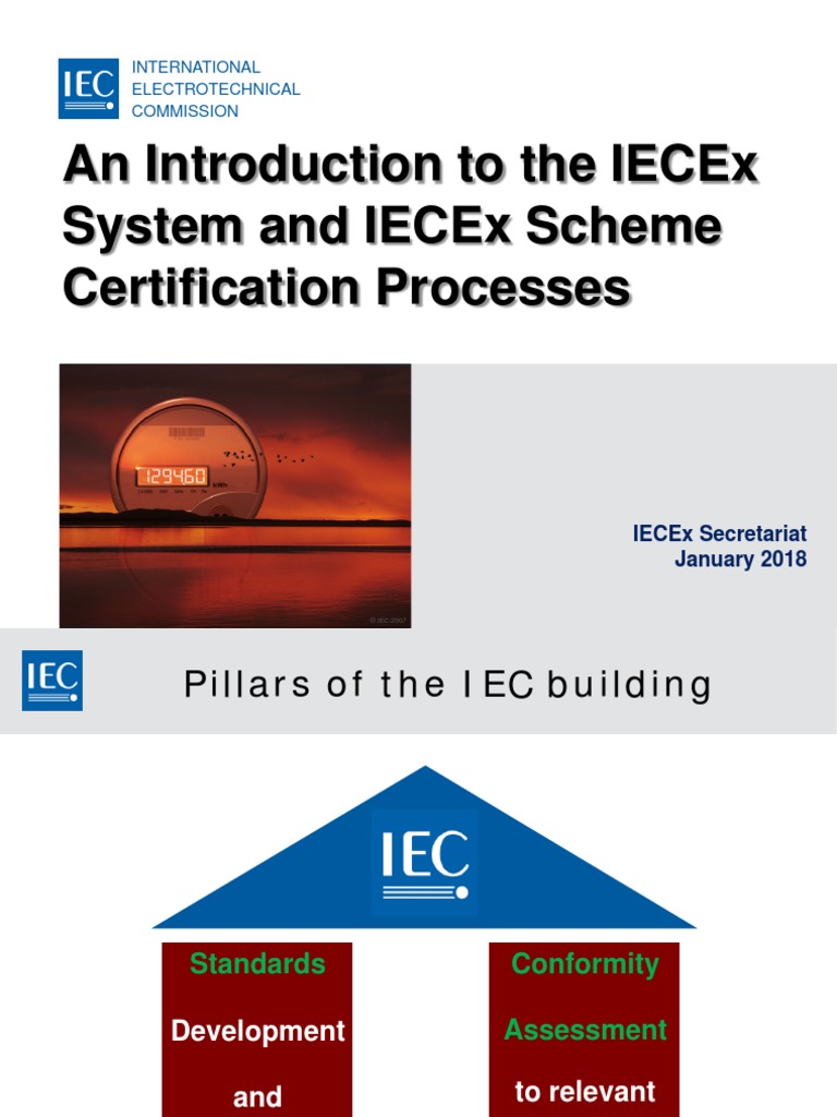IECEx 2018 General Presentation | PDF | International Electrotechnical ...