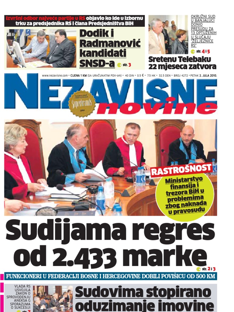 Nezavisne 100702 | PDF
