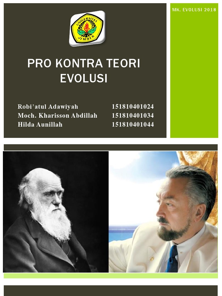 Teori Evolusi Pandangan Evolusi Menurut Para Ahli Lengkap Sejarah