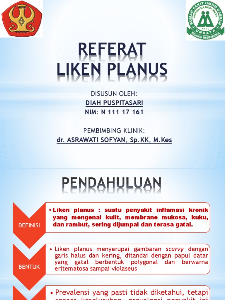 Liken Planus Referat | PDF