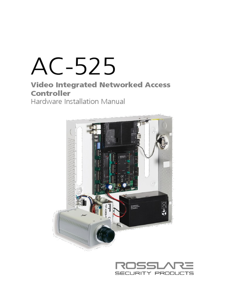 AC-525 Hardware Installation Manual v02 - 070514 English | PDF | Access ...