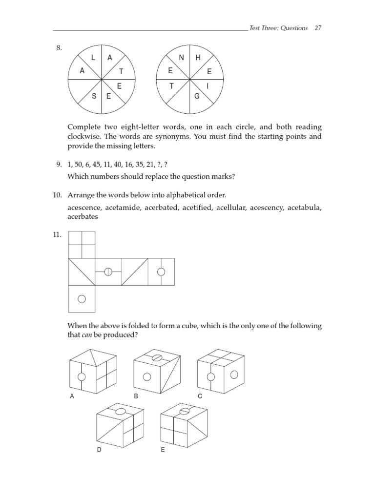 The Ultimate Iq Test Book - Manteshwer - 32 | PDF