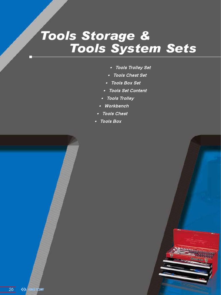 001 Tools Storage | PDF
