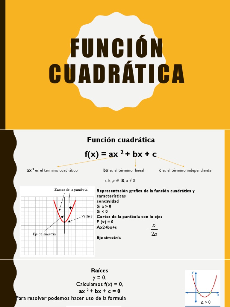 Función Cuadrática | PDF