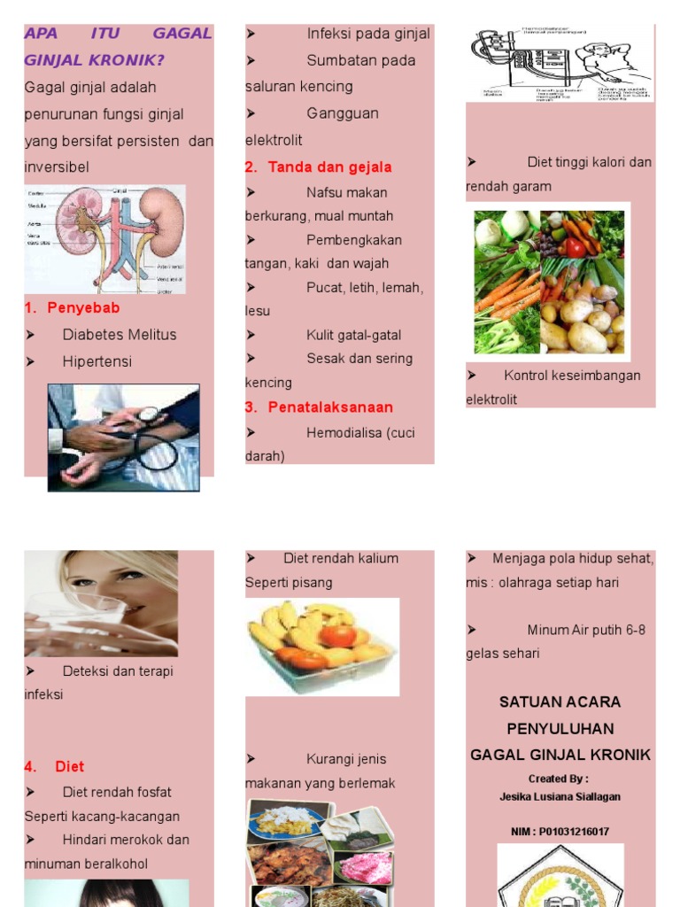 Apa Itu Gagal Ginjal Kronik Leaflet | PDF Apa Itu Gagal Ginjal Kronik Leaflet | PDF