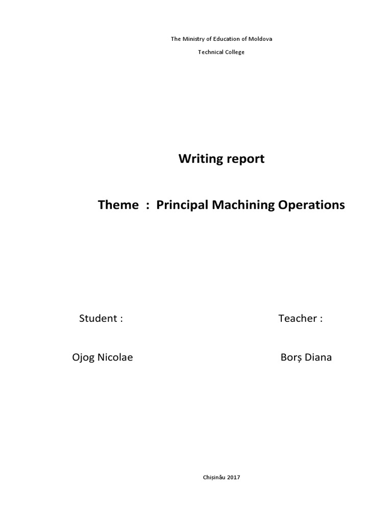 Machining Operations | PDF | Further Education