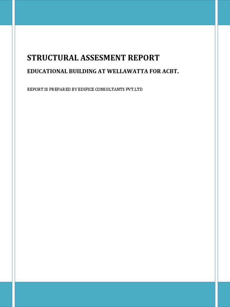 Structural Safety for ACBT Building | PDF | Building | Column