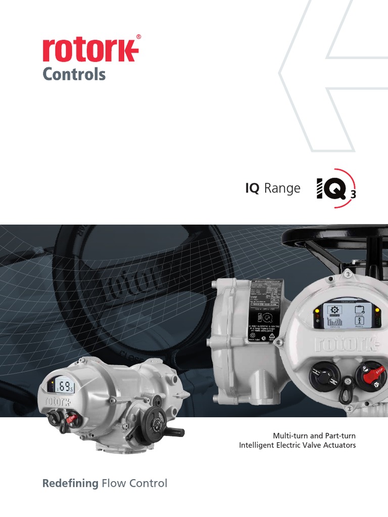 Rotork Controls IQ Actuators | Bluetooth | Valve | Free 30-day Trial ...