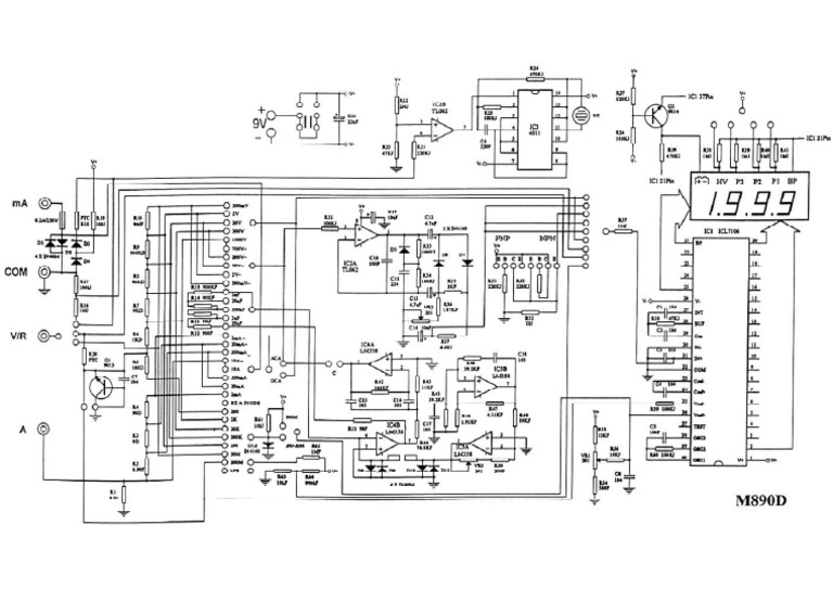 m890d Schematic | PDF