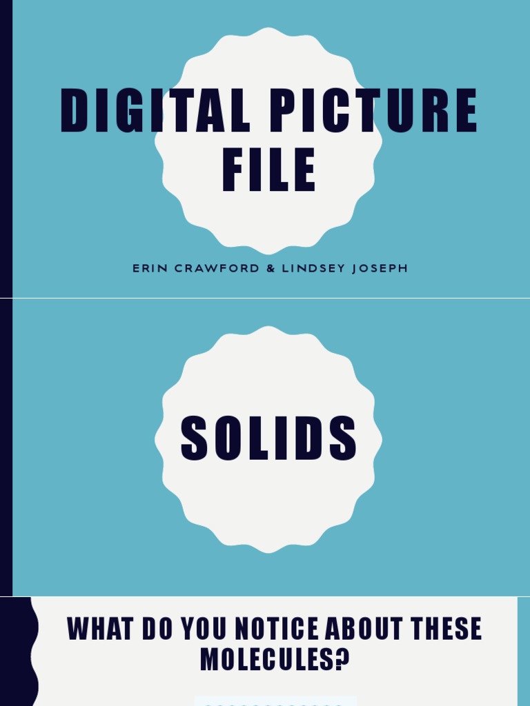 Digitial Picture File | PDF