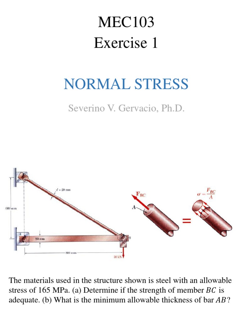 Engineering Stress Analysis | PDF
