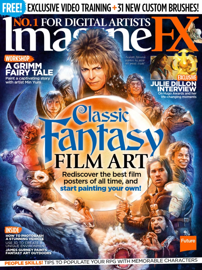 ImagineFX 2016-03 | PDF | Paintings