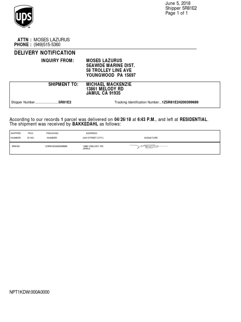 Mackenzie | PDF | Freight Transport | Transport