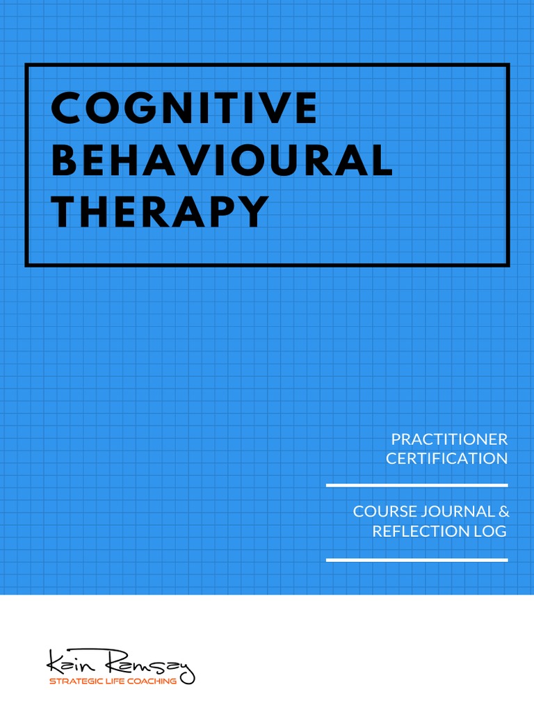 Course Journal Reflection Log | PDF | Cognitive Behavioral Therapy ...