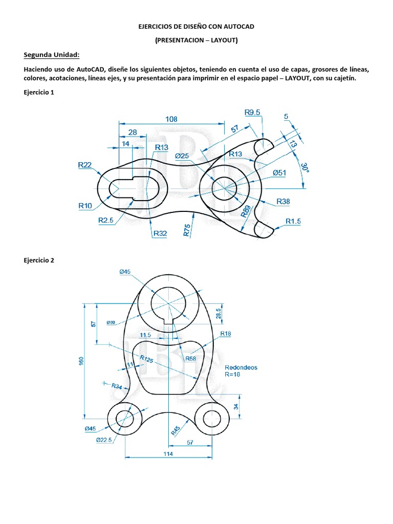 10 Ejercicios - Layout (1) .Docx K | PDF