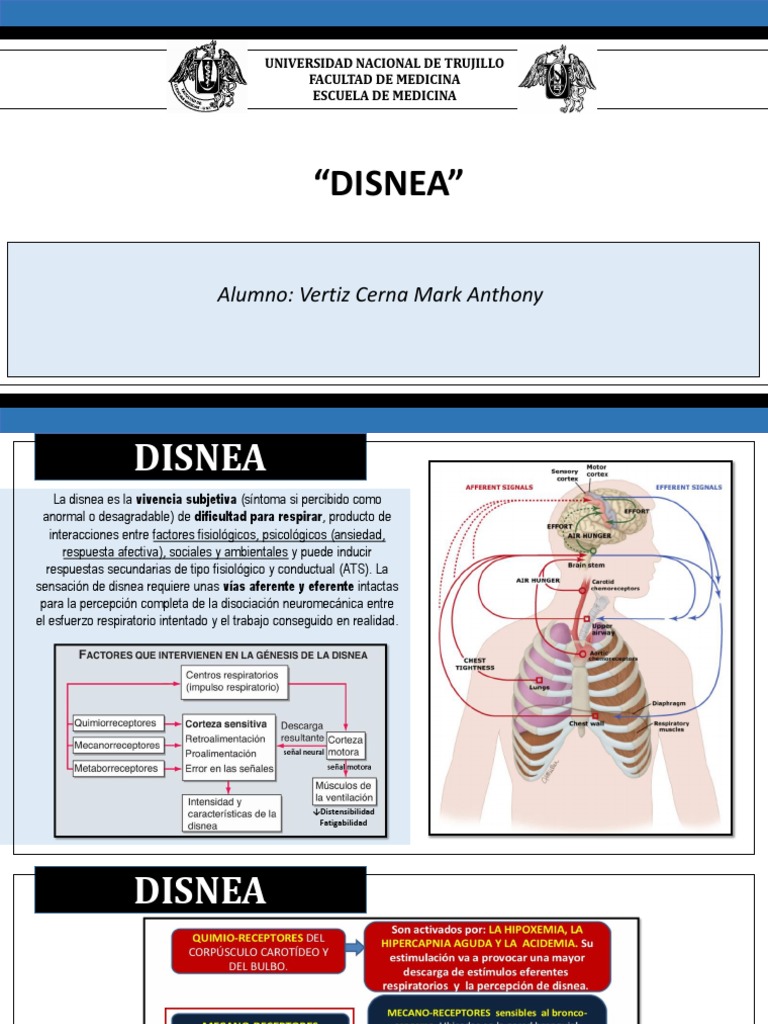 DISNEA | PDF | Asma | Neumonía
