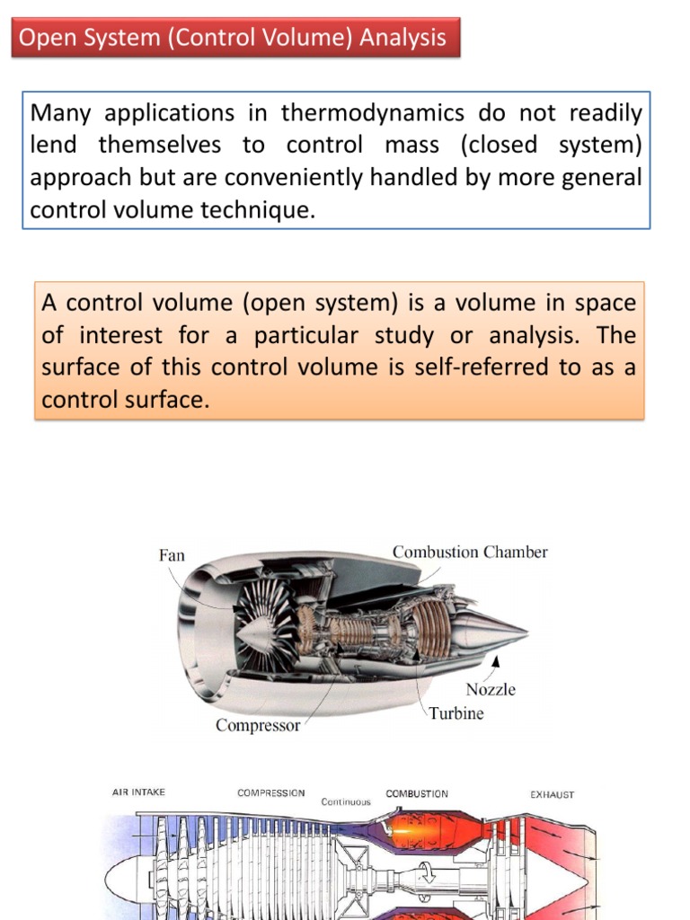 Open System (Control Volume) Analysis | PDF | Heat | Building Engineering